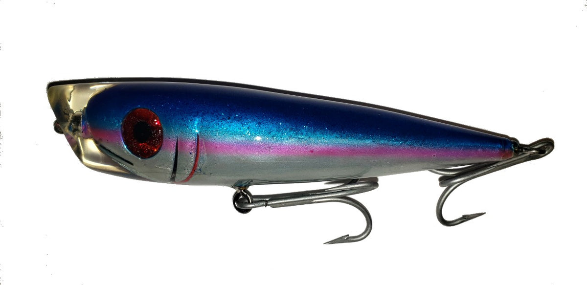 Nalu Popper- Blue/Pink – Hawaii Fishing Tackle
